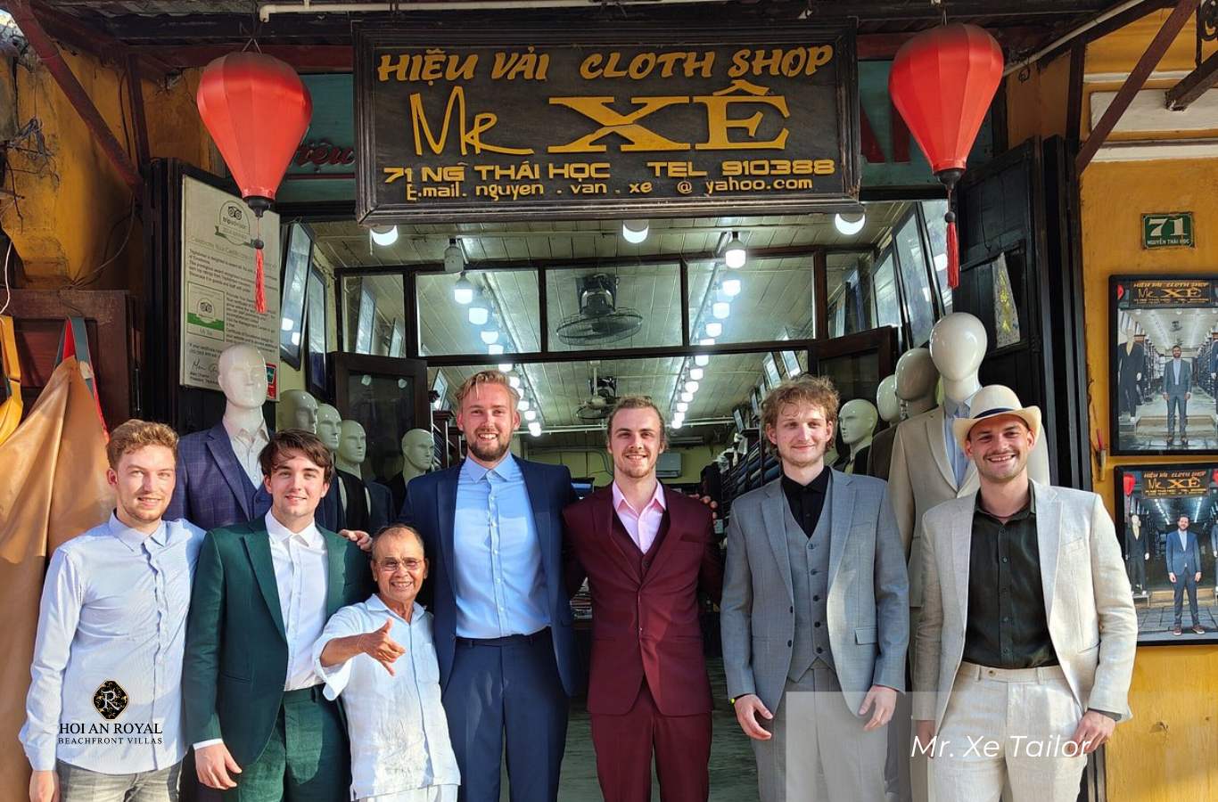 Discover the 7 best tailors in Hoi An and their standard process